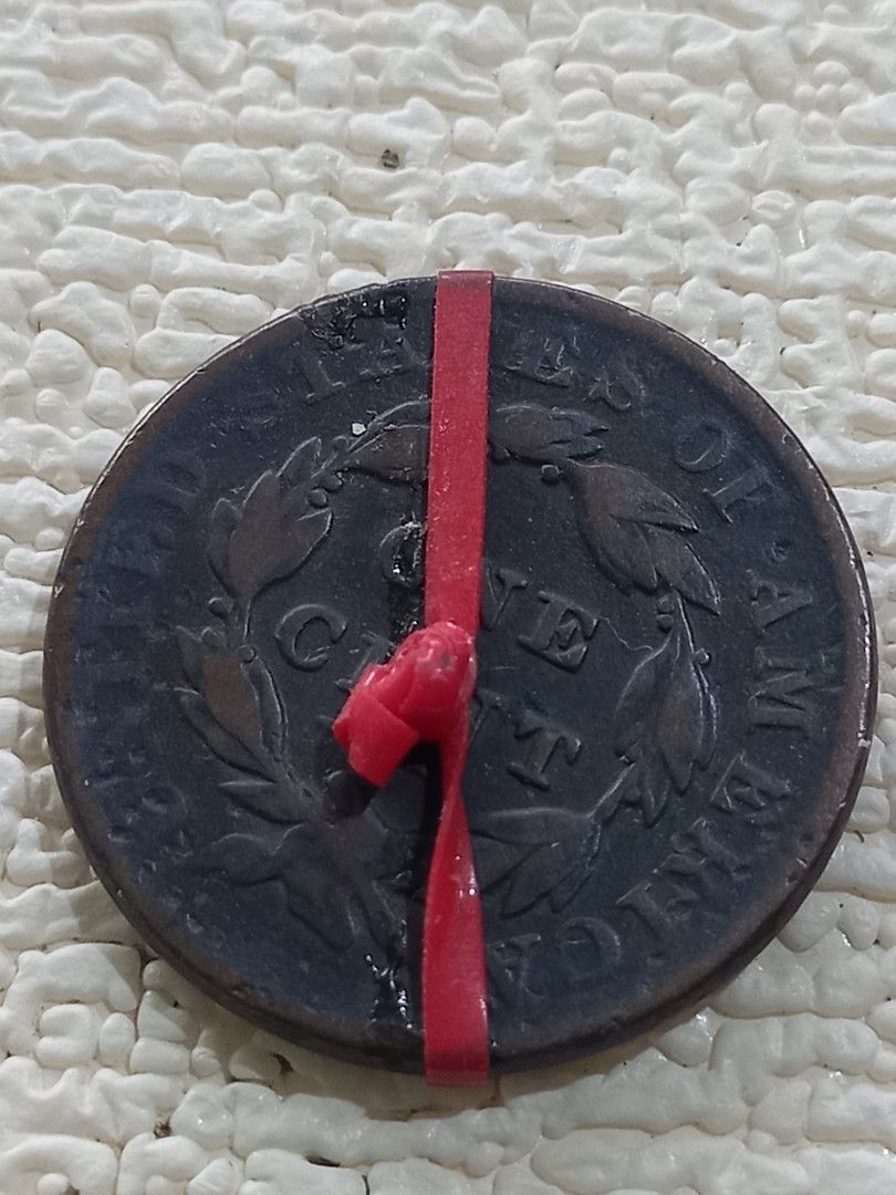 Rotated die error coronet head one cent. 1833, Hobbies & Toys ...