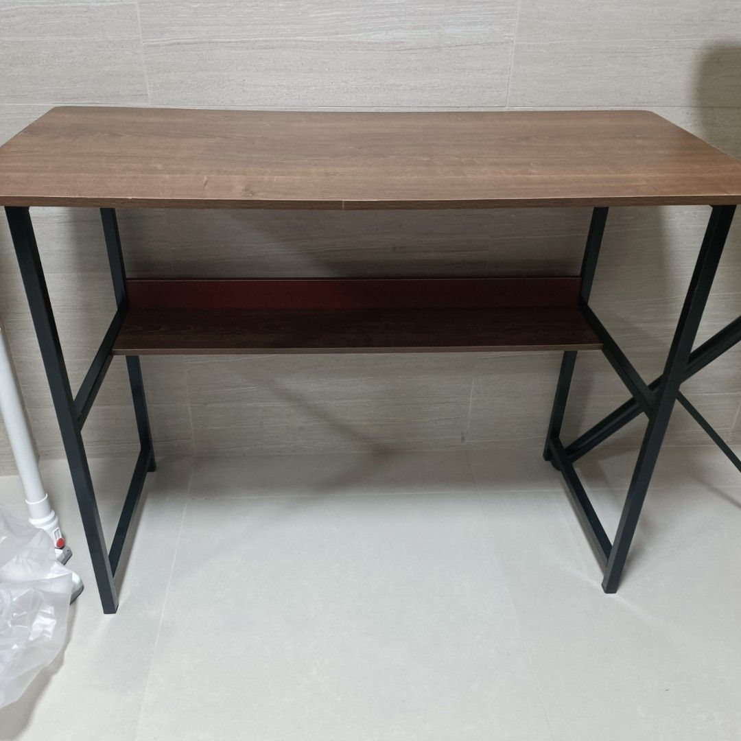 Rounded round edge table study kitchen counter top dining vanity ...