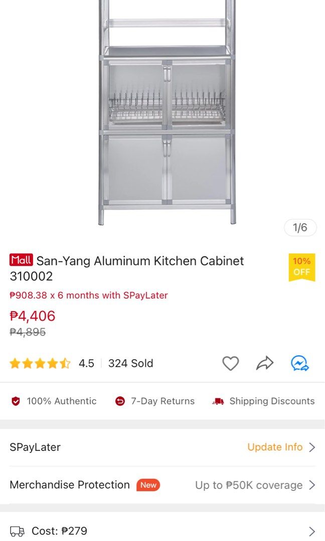 San Yang Kitchen Rack, Furniture & Home Living, Bathroom & Kitchen ...