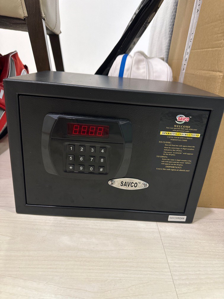 Savco safe digital, Furniture & Home Living, Security & Locks, Safe on ...