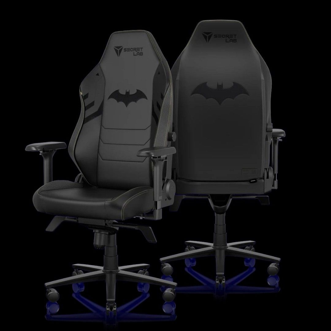 Secretlab Gaming Chair Batman edition, Furniture & Home Living, Office ...