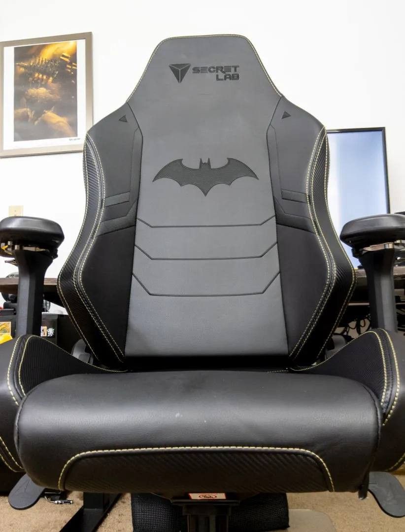 Secretlab Gaming Chair Batman edition, Furniture & Home Living, Office ...