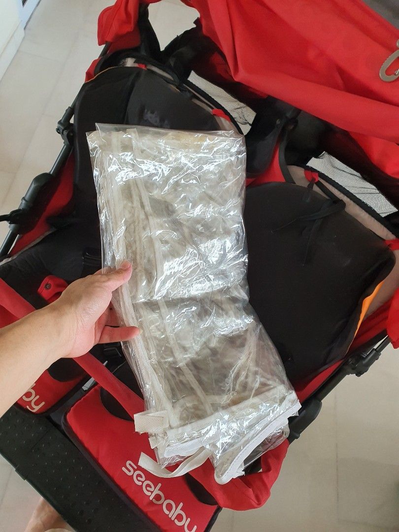 Seebaby Double Stroller, Babies & Kids, Going Out, Strollers on Carousell