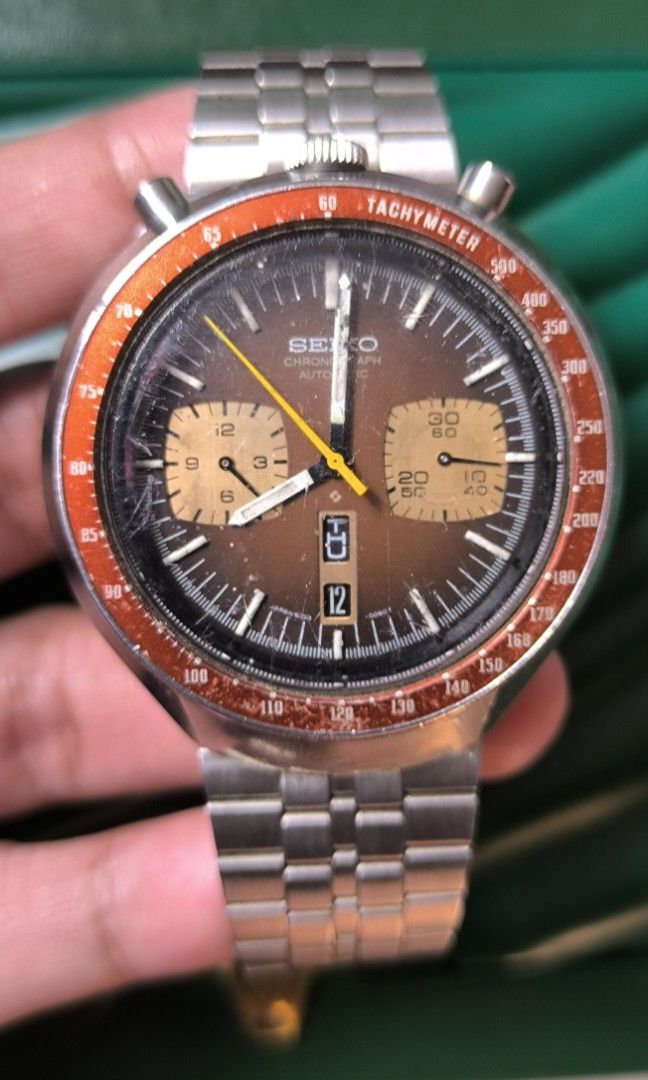 Seiko Bullhead Chronograph, Men's Fashion, Watches & Accessories ...