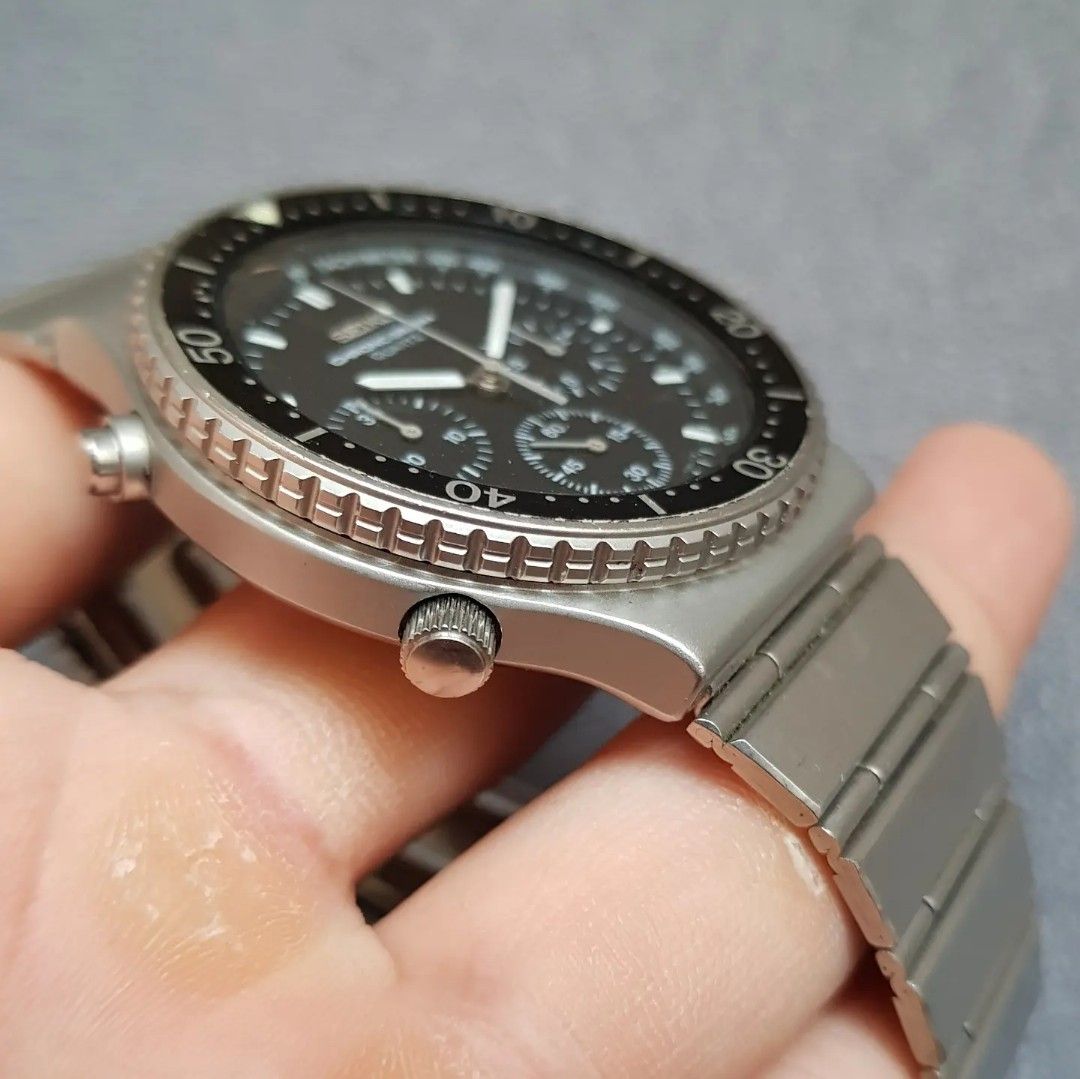 Seiko Chronograph Speedmaster 7A28-7040, Men's Fashion, Watches ...