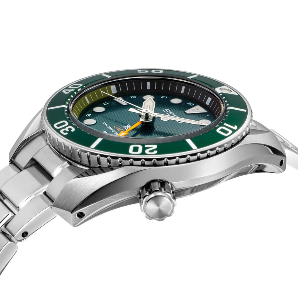 Seiko Prospex SFK003 SFK003J1 Green GMT Sumo Solar Watch, Luxury ...