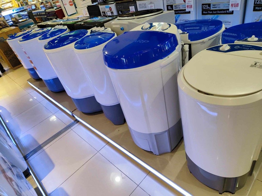 Sharp Single Tub and Twin Tub /Spin Dryer Washing Machine, TV & Home ...