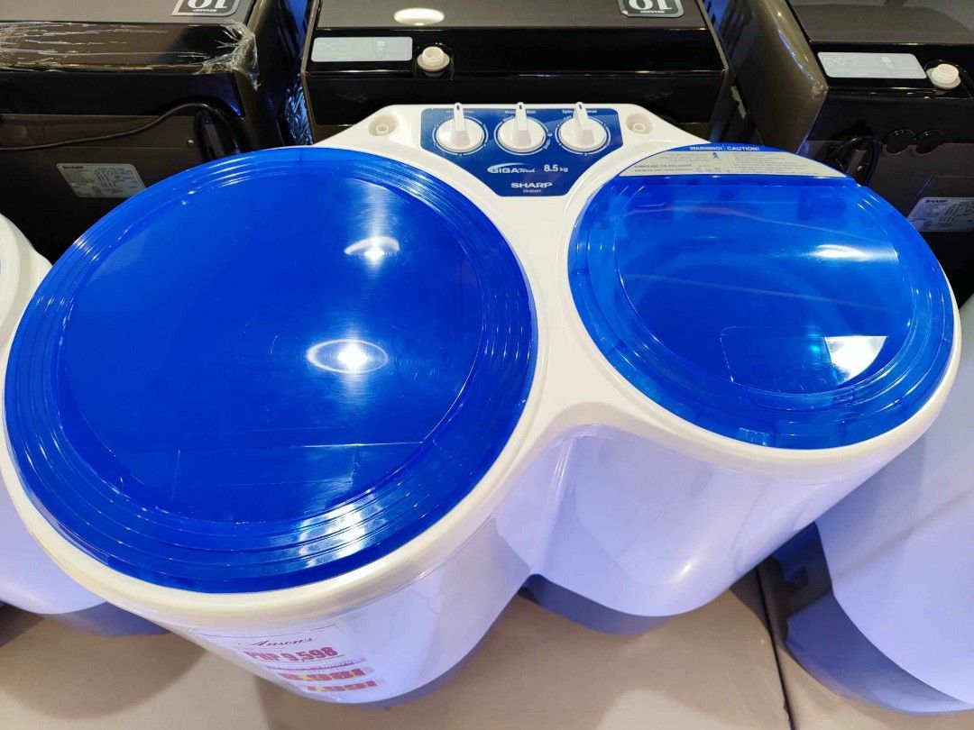 Sharp Single Tub and Twin Tub /Spin Dryer Washing Machine, TV & Home ...