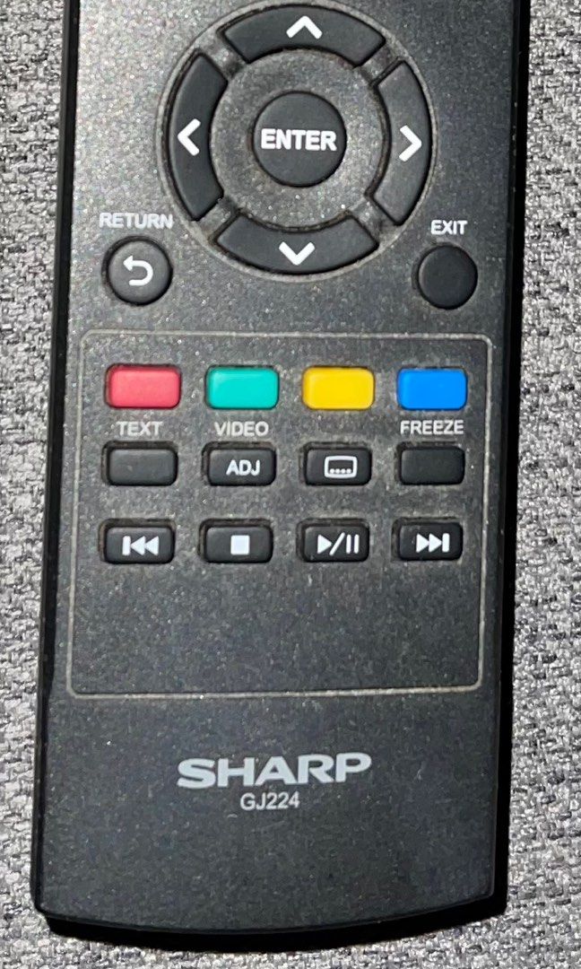 Sharp tv remote control, TV & Home Appliances, TV & Entertainment, TV ...