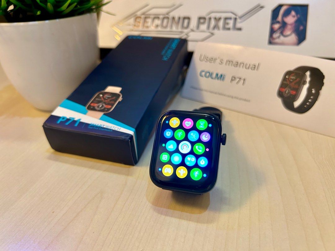 Smartwatch Jam Tangan Pintar Colmi P71 (ex Review), Telepon Seluler ...