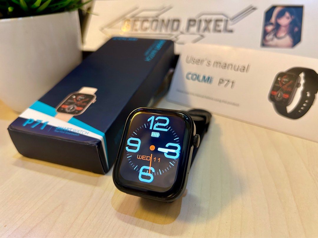 Smartwatch Jam Tangan Pintar Colmi P71 (ex Review), Telepon Seluler ...