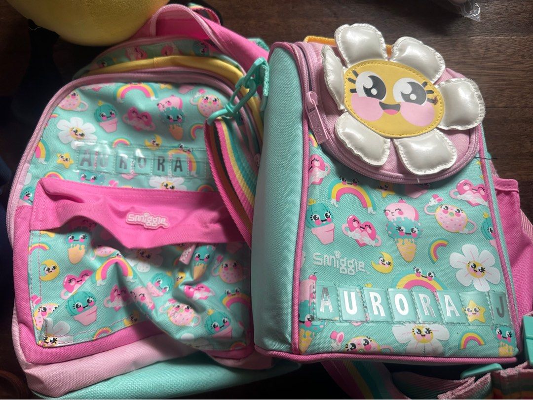 Smiggle Backpack set, Babies & Kids, Babies & Kids Fashion on Carousell