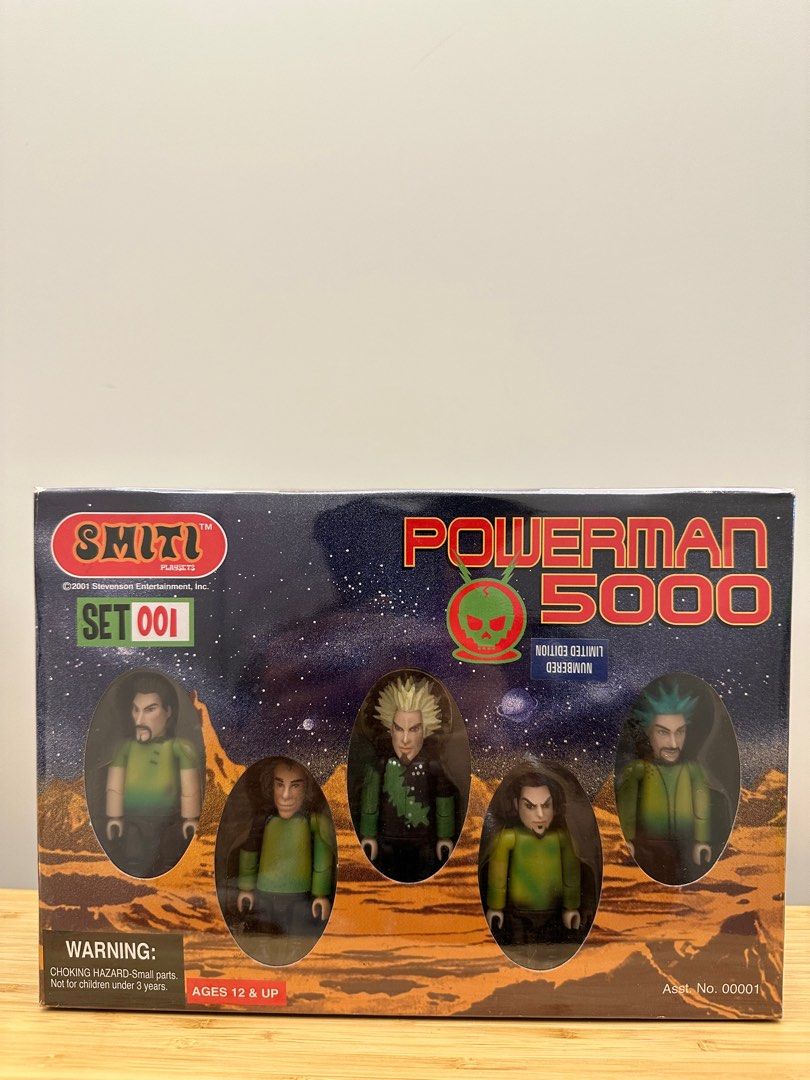 Smiti Limp Bizkit Powerman 5000 Playset Figure, 興趣及遊戲, 玩具 & 遊戲類 - Carousell