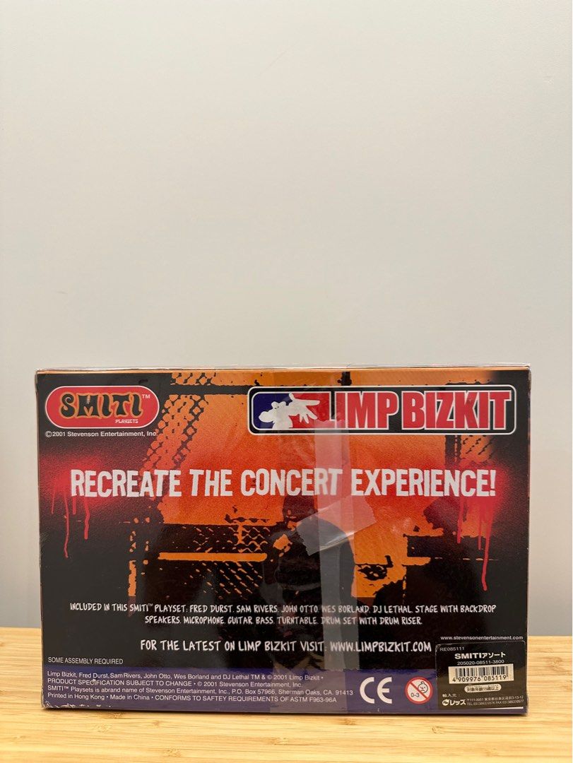 Smiti Limp Bizkit Powerman 5000 Playset Figure, 興趣及遊戲, 玩具 & 遊戲類 - Carousell