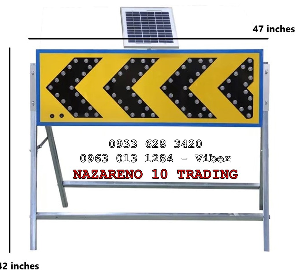 Solar Arrow Board Light Yellow Color, Commercial & Industrial ...