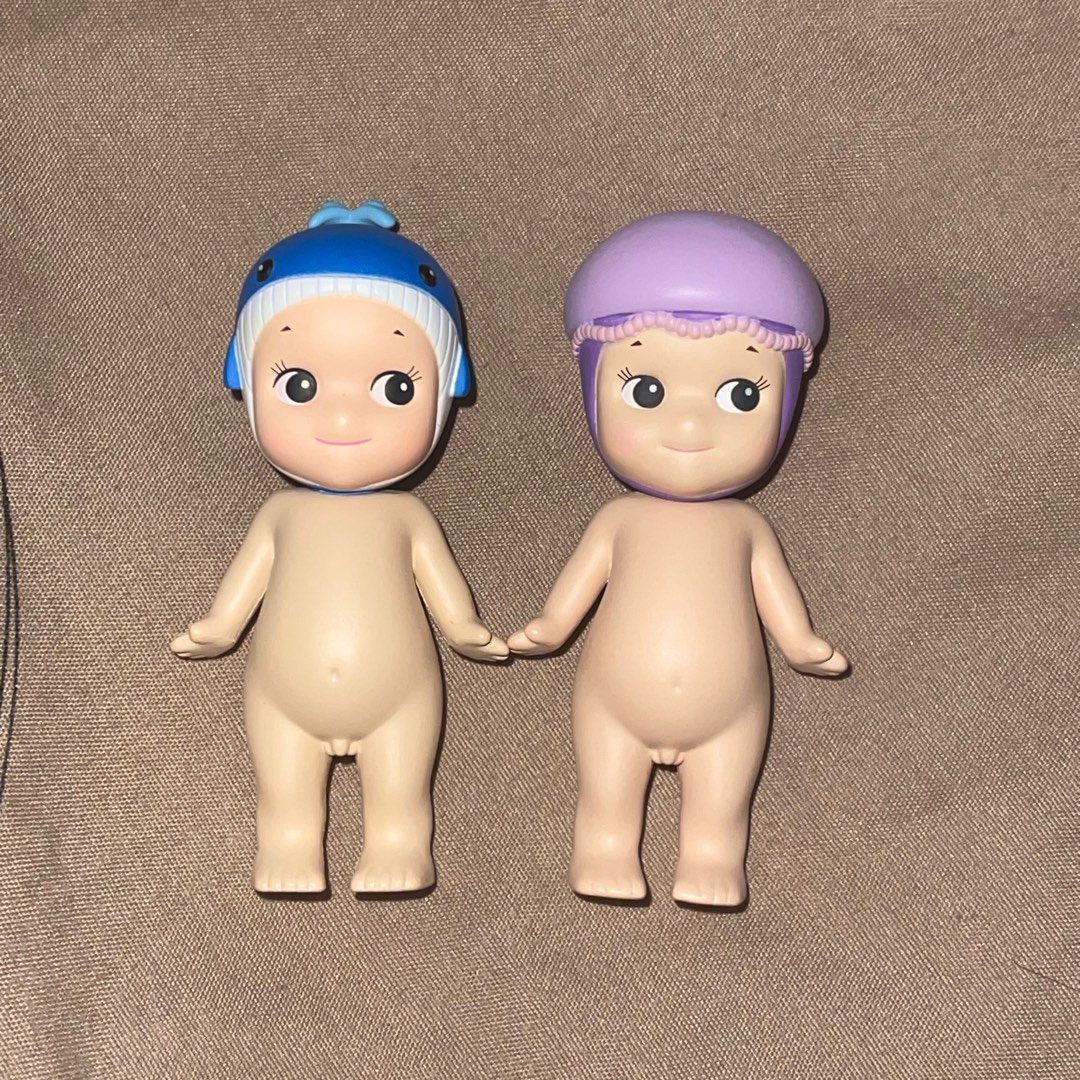 Sonny Angel Marine Series Set (Whale + Jellyfish), Hobbies & Toys, Toys ...