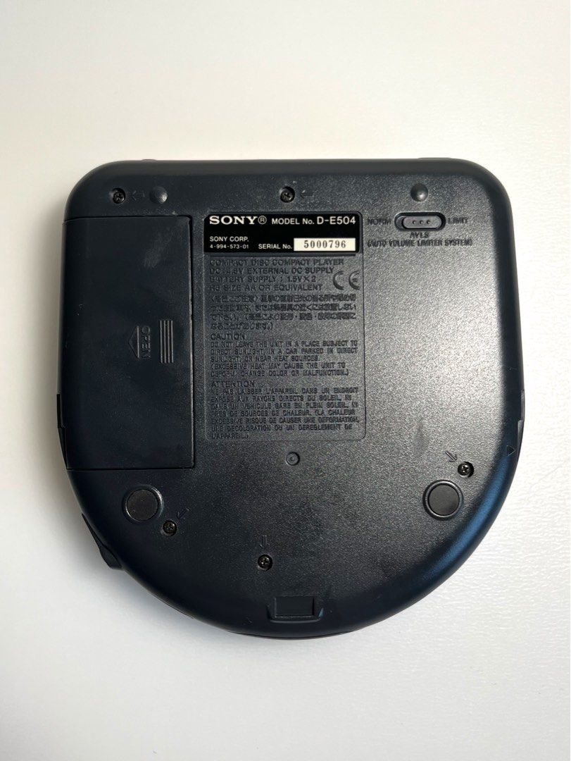 Sony Discman ESP CD Compact Player, Audio, Portable Music Players on ...