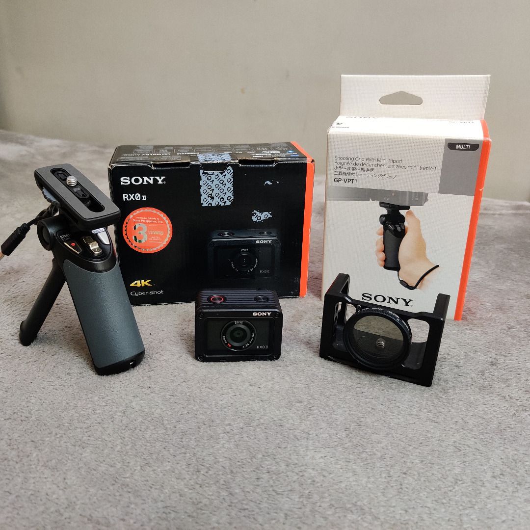 Sony RX-0 Mk.II (DSC-RX0 II) 4K Rugged Waterproof Action Cam ...