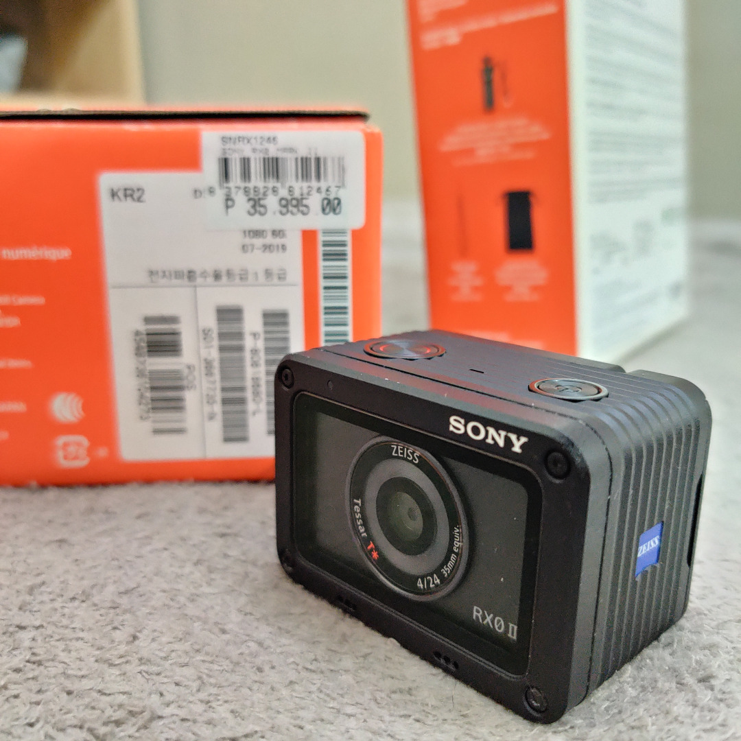 Sony RX-0 Mk.II (DSC-RX0 II) 4K Rugged Waterproof Action Cam ...