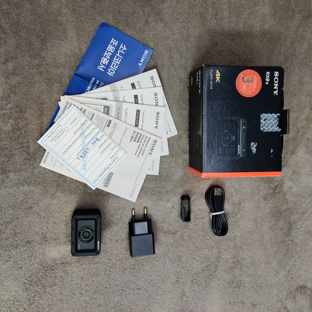 Sony RX-0 Mk.II (DSC-RX0 II) 4K Rugged Waterproof Action Cam ...