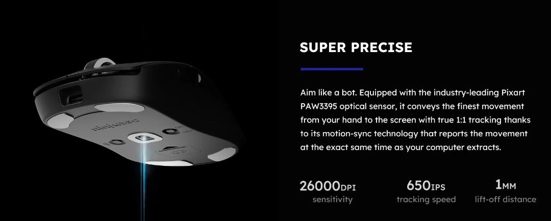 NINJUTSO Sora 4K Wireless Gaming Mouse - SORA 4K PINK AND SORA 4K BLACK ...