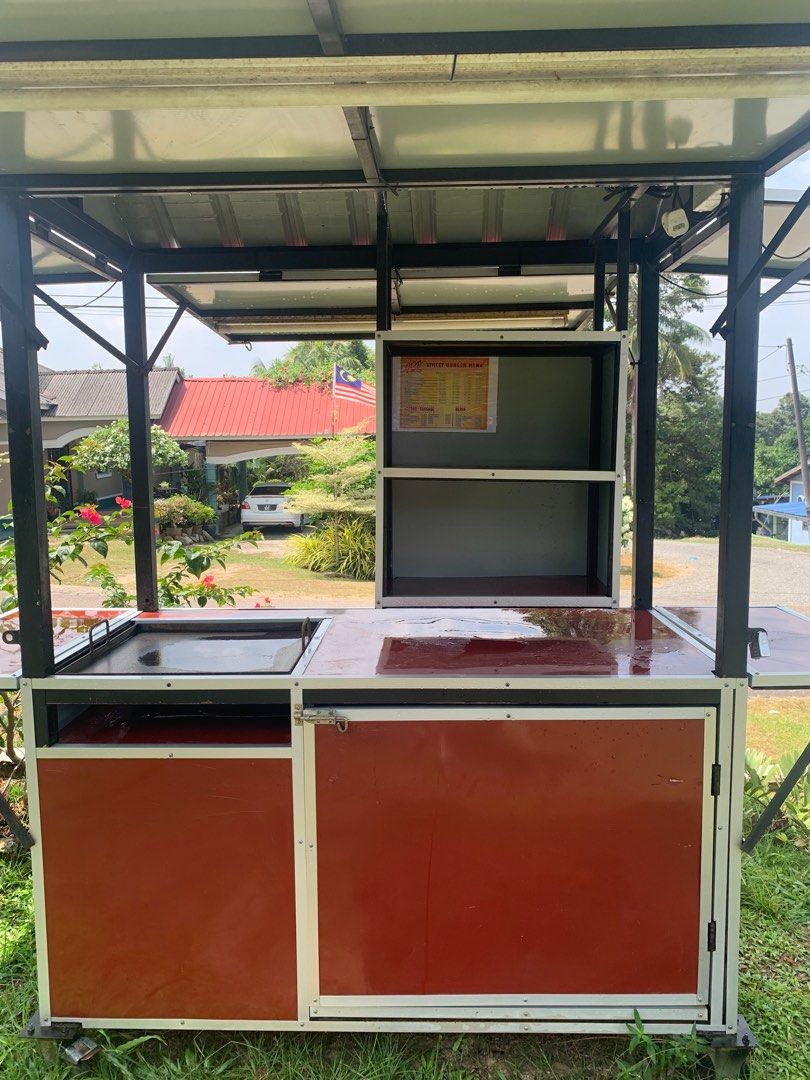 STALL BURGER USED, Property, Others on Carousell