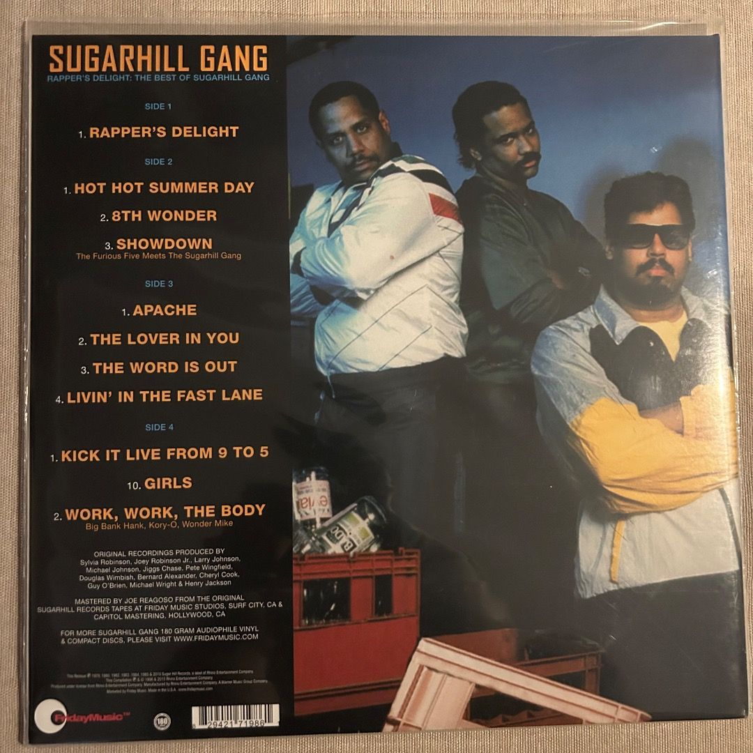 Sugarhill Gang - Rapper's Delight: The Best Of Sugarhill Gang, Hobbies ...