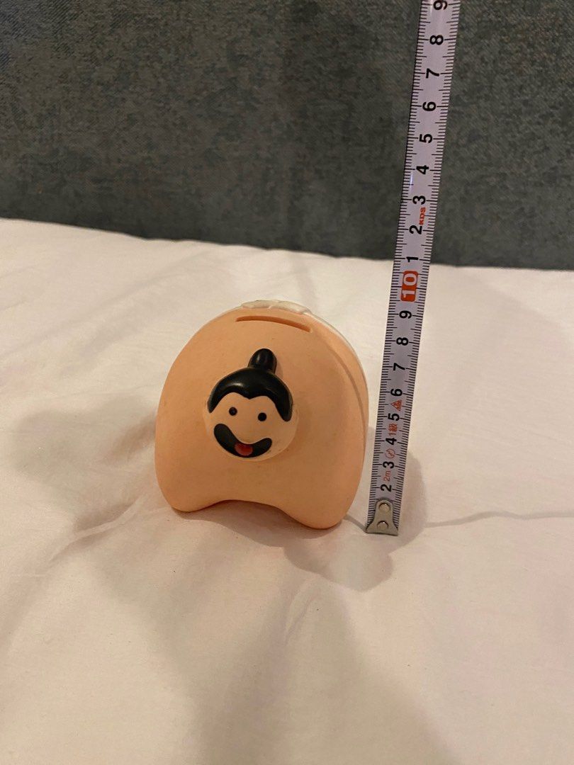 Sumo wrestler coin bank with box, Hobbies & Toys, Toys & Games on Carousell