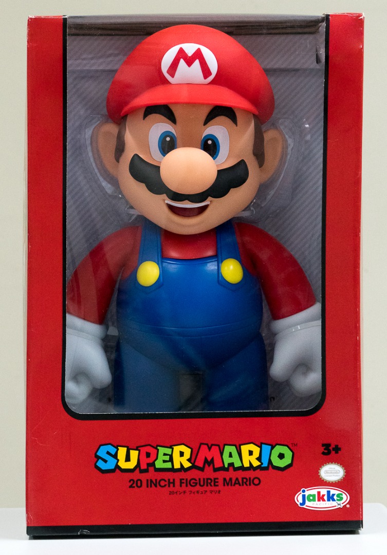 Super Mario 20-inch Poseable Figure, Hobbies & Toys, Toys & Games on ...