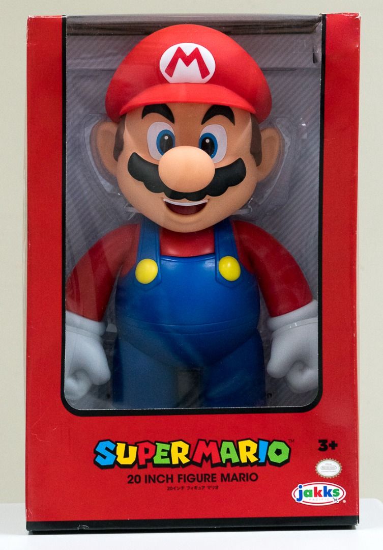 Super Mario 20-inch Poseable Figure, Hobbies & Toys, Toys & Games on ...
