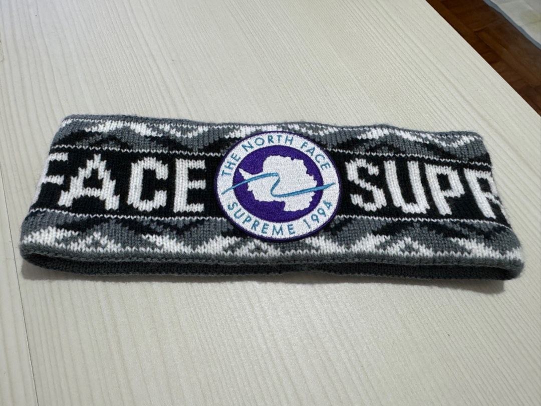 Supreme The North Face Trans Antarctica Expedition Headband, 名牌, 飾物及配件 ...