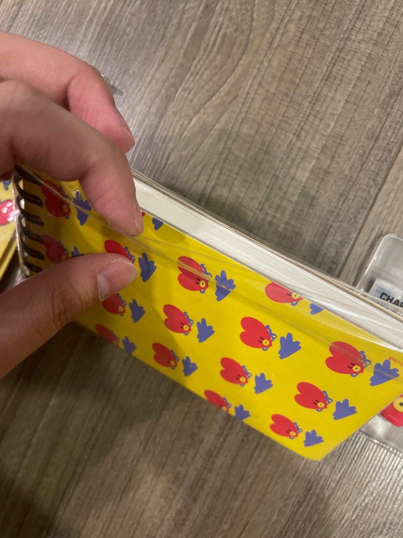 ALL FOR $10 TATA BT21 Notepad Phone Sling Fridge Magnet BTS, Hobbies ...