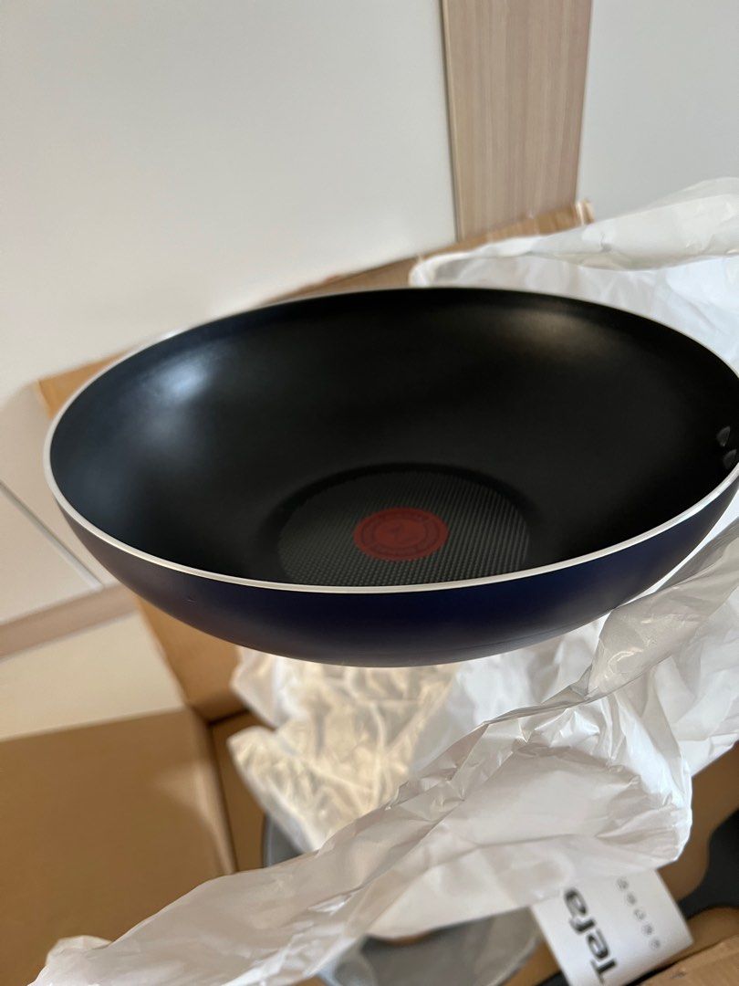 TEFAL 3 Piece Cookware Set Deep Frypan 28cm Flat Bottom 26 Cm With ...