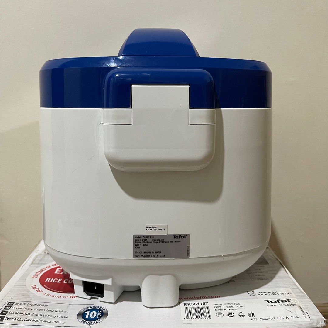 Tefal Rice Cooker Evercook (preloved), Kitchen & Appliances di Carousell