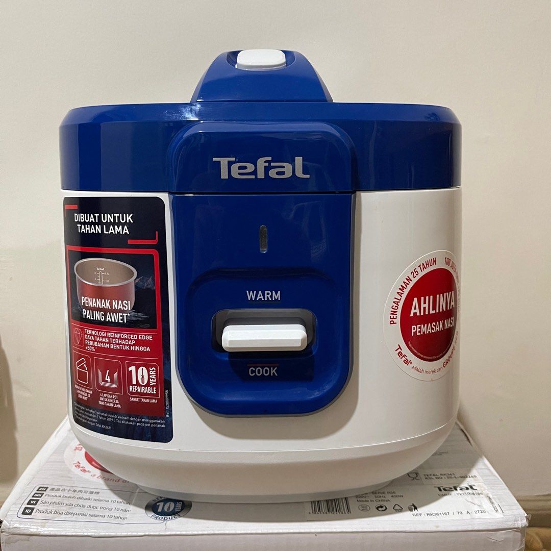 Tefal Rice Cooker Evercook (preloved), Kitchen & Appliances di Carousell