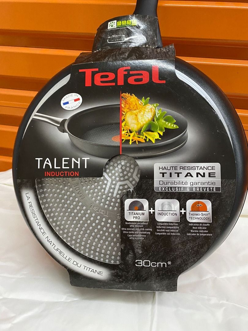 Tefal Talent Pro Aluminium Saucepan - Black, Aluminium, black, 30cm ...