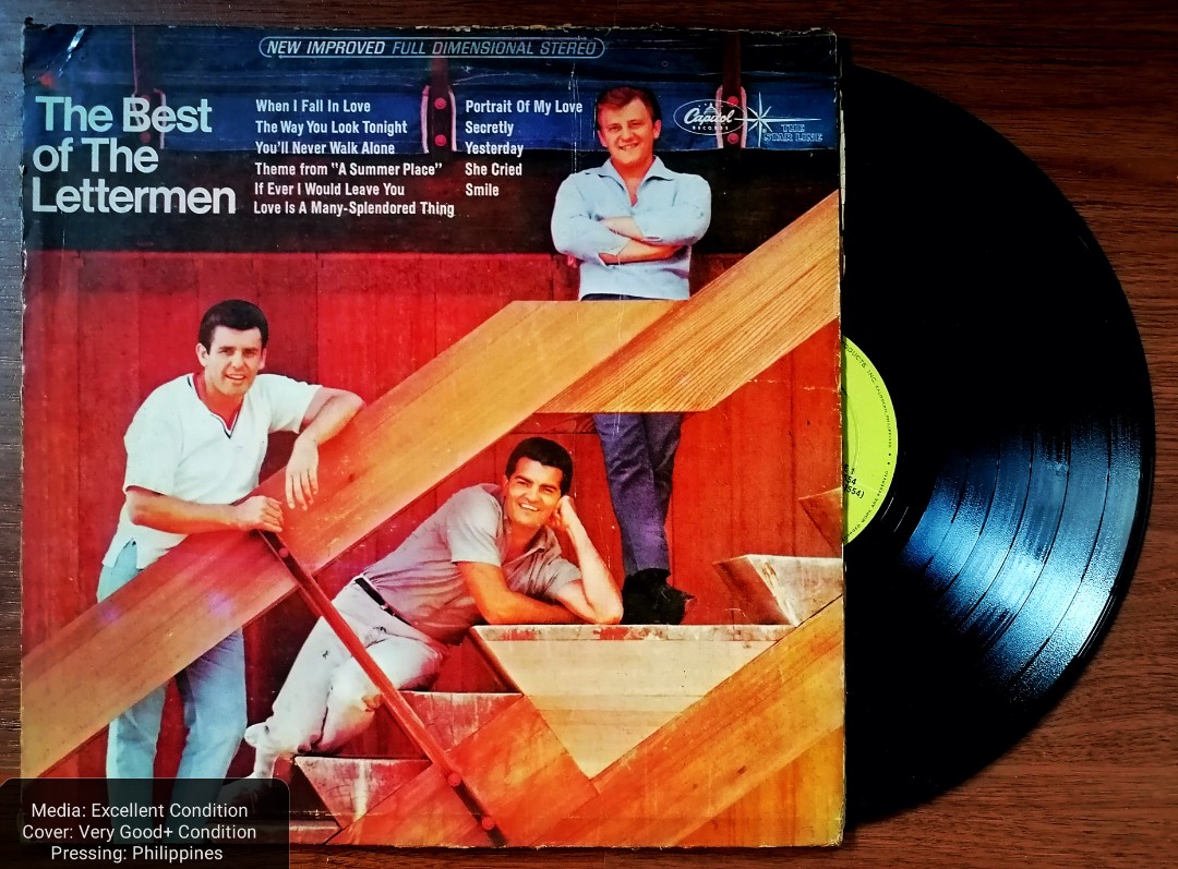 The Best of The Letterman Vinyl Records Vintage Vinyls Plaka LP Vintage ...