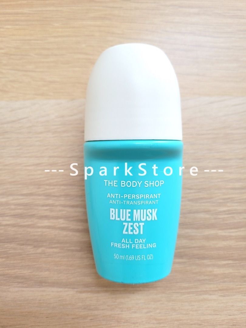 The Body Shop Blue Musk Zest Antiperspirant Deodorant, Kesehatan ...