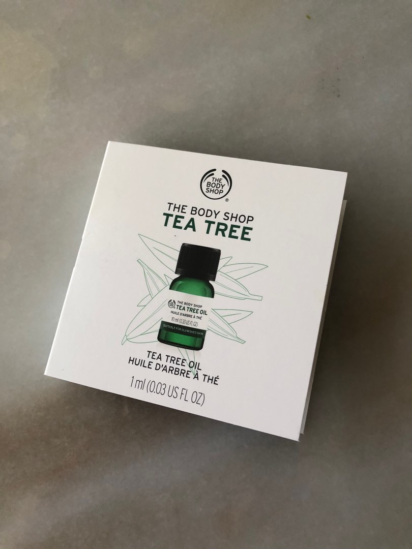 The body shop tea tree oil 1ml, Beauty & Personal Care, Face, Face Care ...