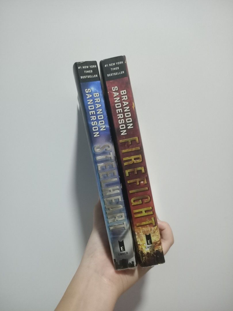 The Reckoners Series: Steelheart/Firefight by Brandon Sanderson ...