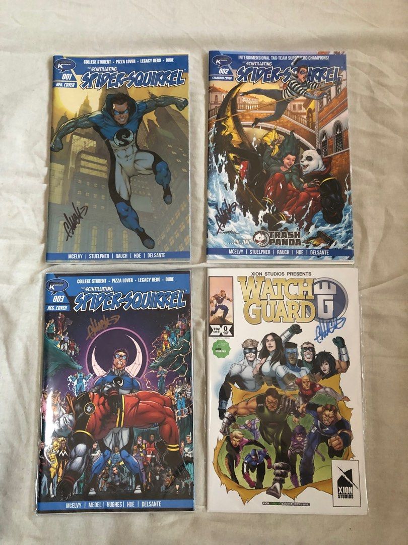 The Scintillating Spider-Squirrel (Complete), Hobbies & Toys, Books ...