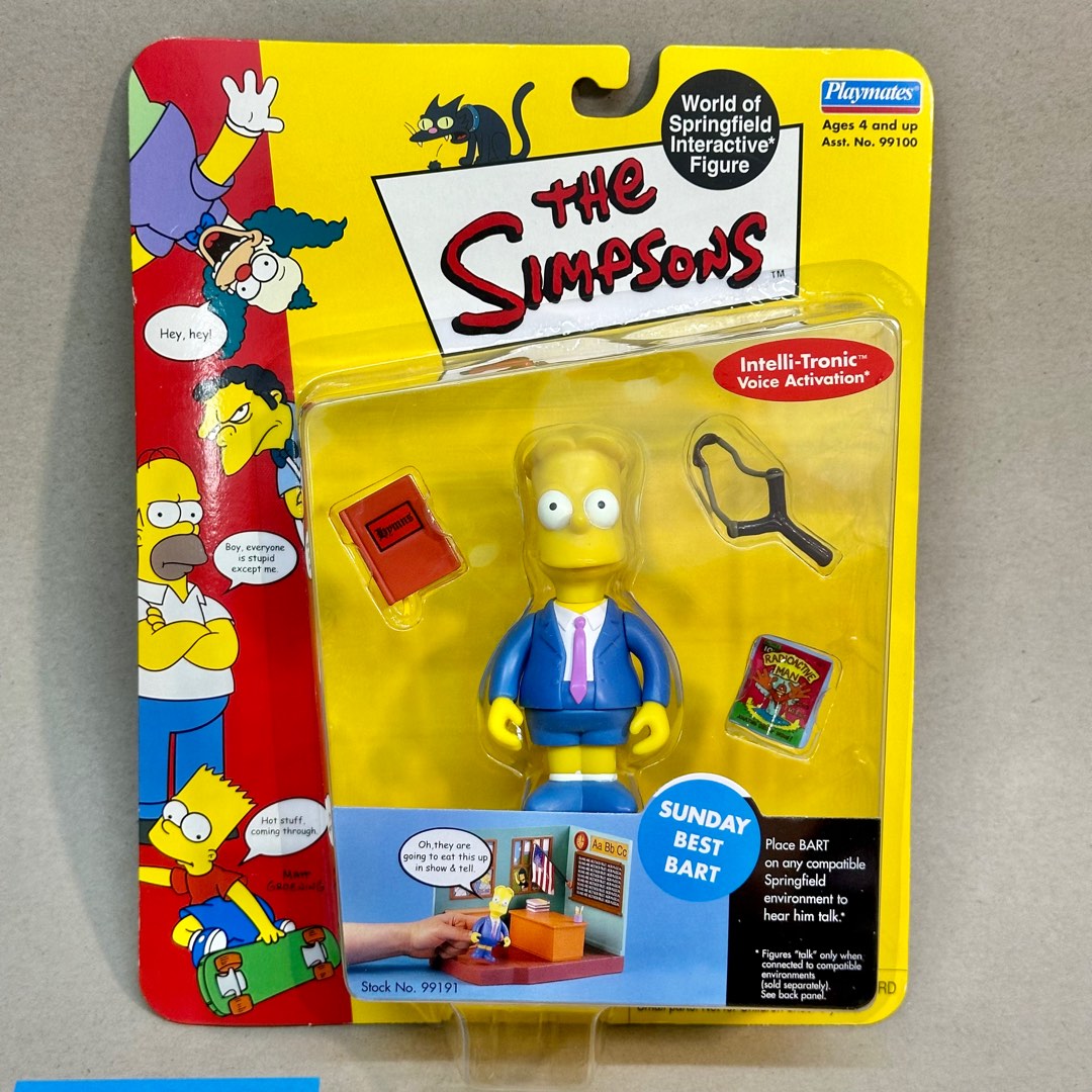 The Simpsons - Sunday Best Bart (Playmates), Hobbies & Toys ...