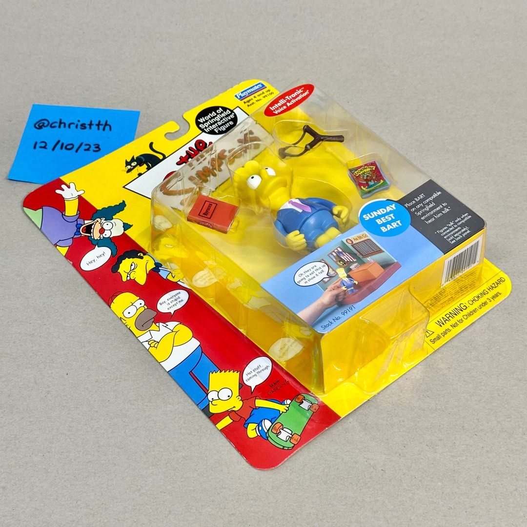 The Simpsons - Sunday Best Bart (Playmates), Hobbies & Toys ...