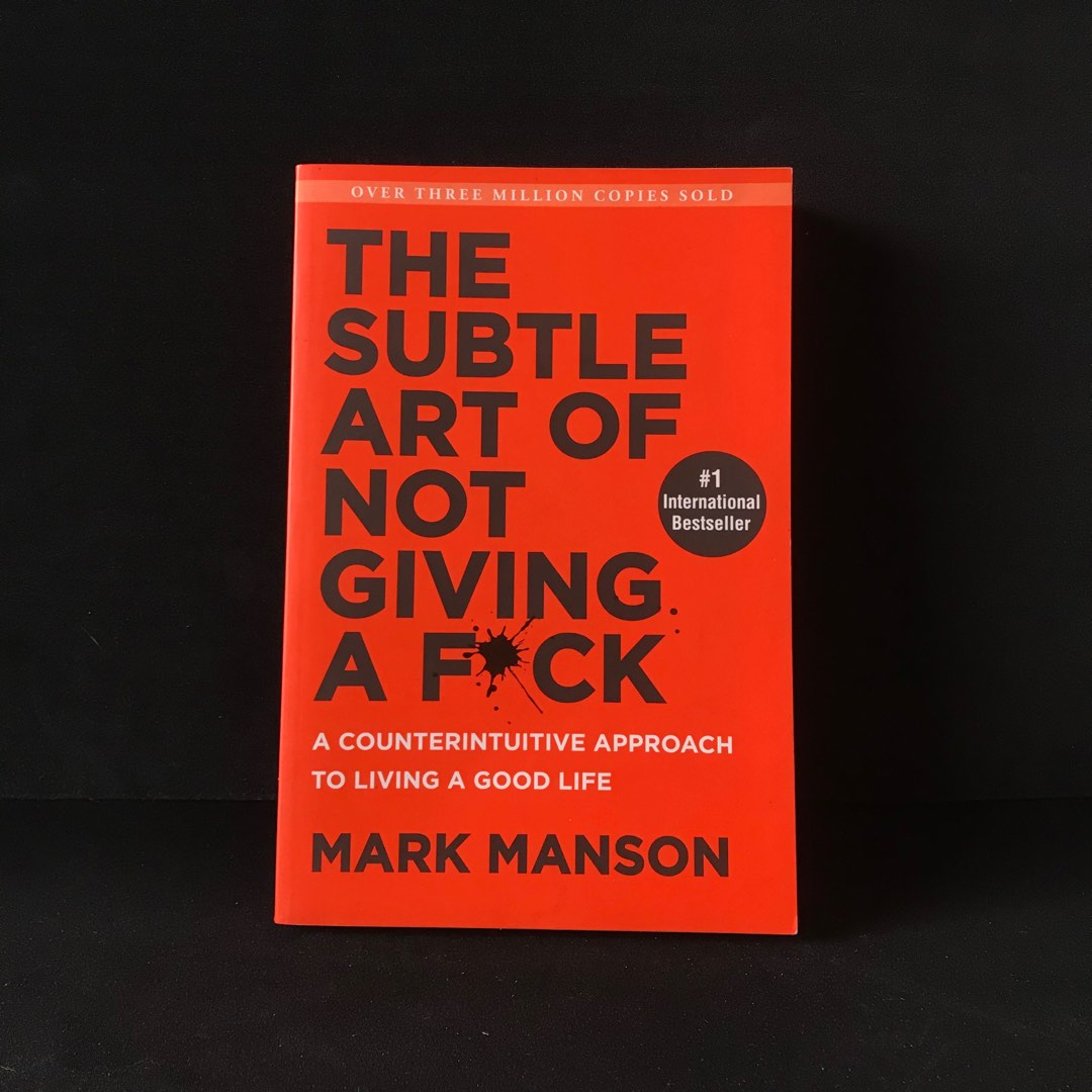 The Subtle Art of Not Giving a F*ck by Mark Manson, Hobbies & Toys ...
