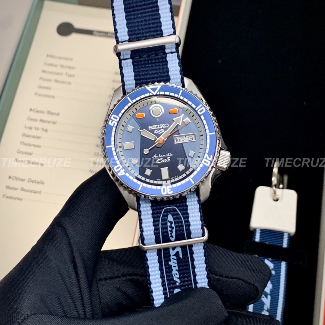 [Time Cruze] Seiko 5 Sports SRPK37K1 Honda Super Cub Limited Edition ...