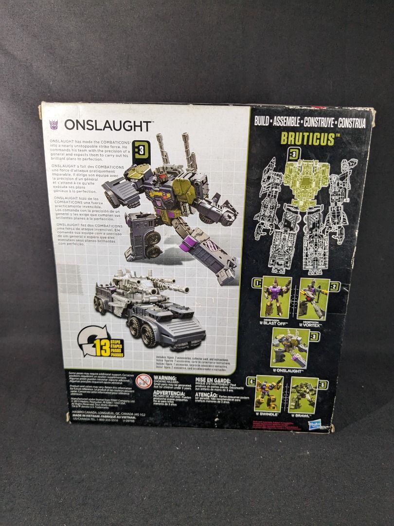 Transformers Combiner Wars Onslaught, Hobbies & Toys, Toys & Games on ...