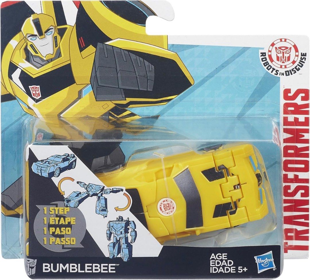 Transformers Robots in Disguise 1-Step Changers Patrol Mode Bumblebee ...