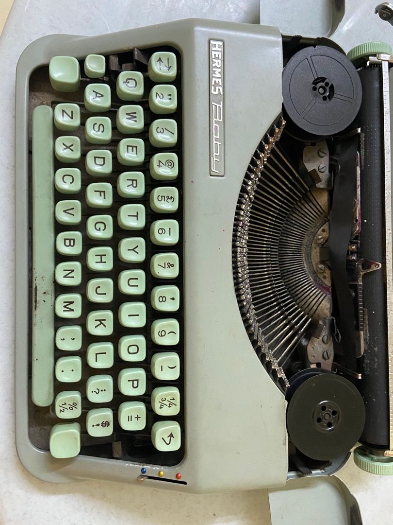Typewriter - Hermes Baby, Hobbies & Toys, Collectibles & Memorabilia ...