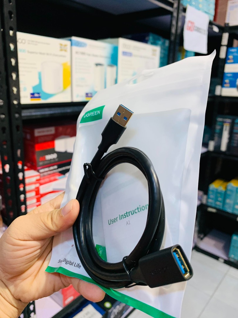 UGREEN USBA 3.0 to Female Extension Cable 1M US129 10368, Computers ...