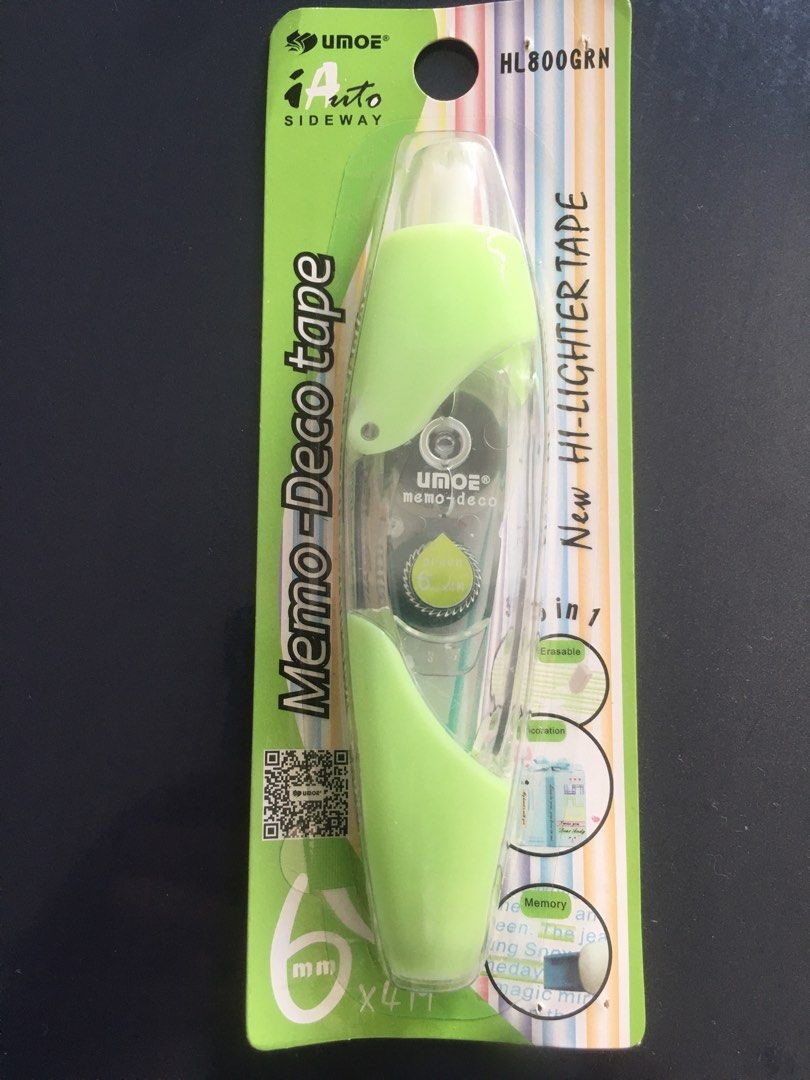 Umoe deco fun correction tape, Hobbies & Toys, Stationery & Craft ...